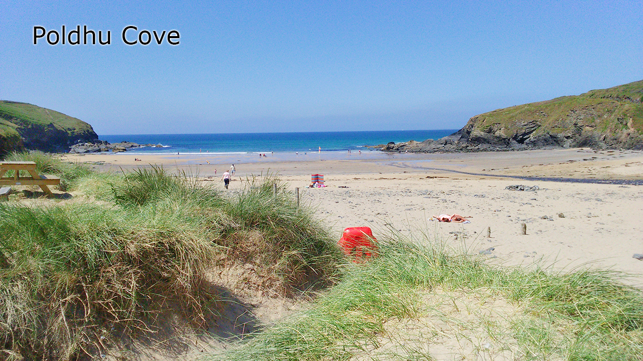 Marconi's Reach, above Poldhu Cove at Mullion, Cornwall