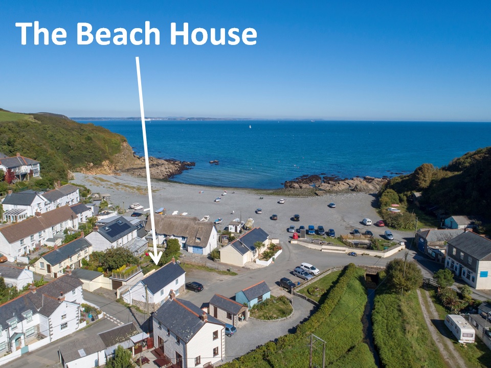 The Beach House, Porthallow Cove, Cornwall